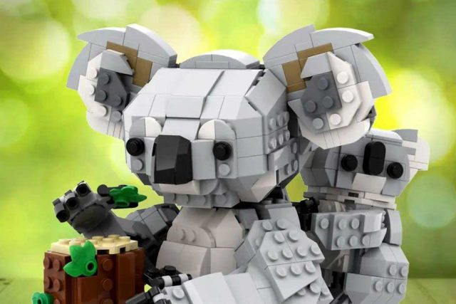 Build the Cutest Koala Figures with LEGO – Funstra