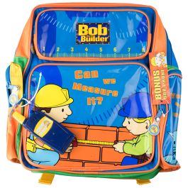 Bob the Builder: Backpack Deluxe Bag for Kids - Funstra