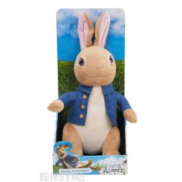 Peter Rabbit: Talking Plush Interactive Soft Toy - Funstra
